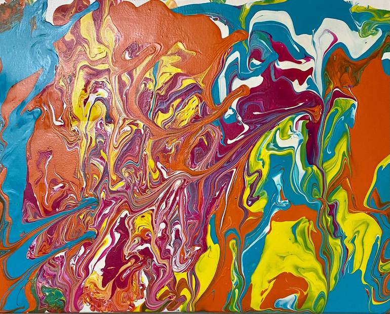 Shagalicious Painting by Char Taylor | Saatchi Art