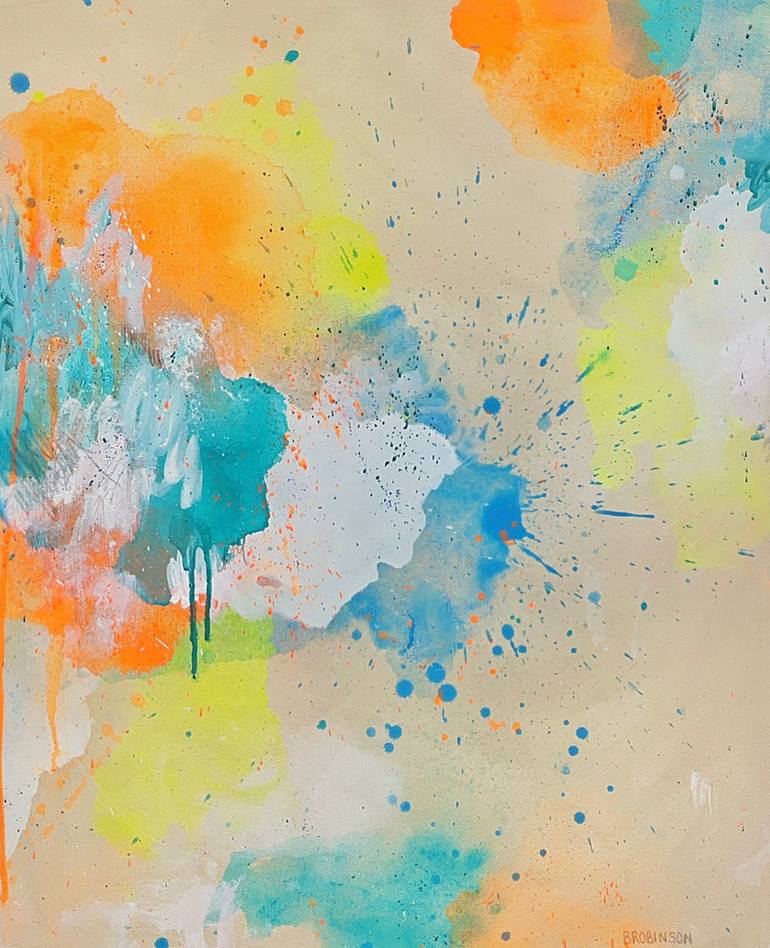 Go Ahead And Light Me Up Painting by Beth Robinson | Saatchi Art