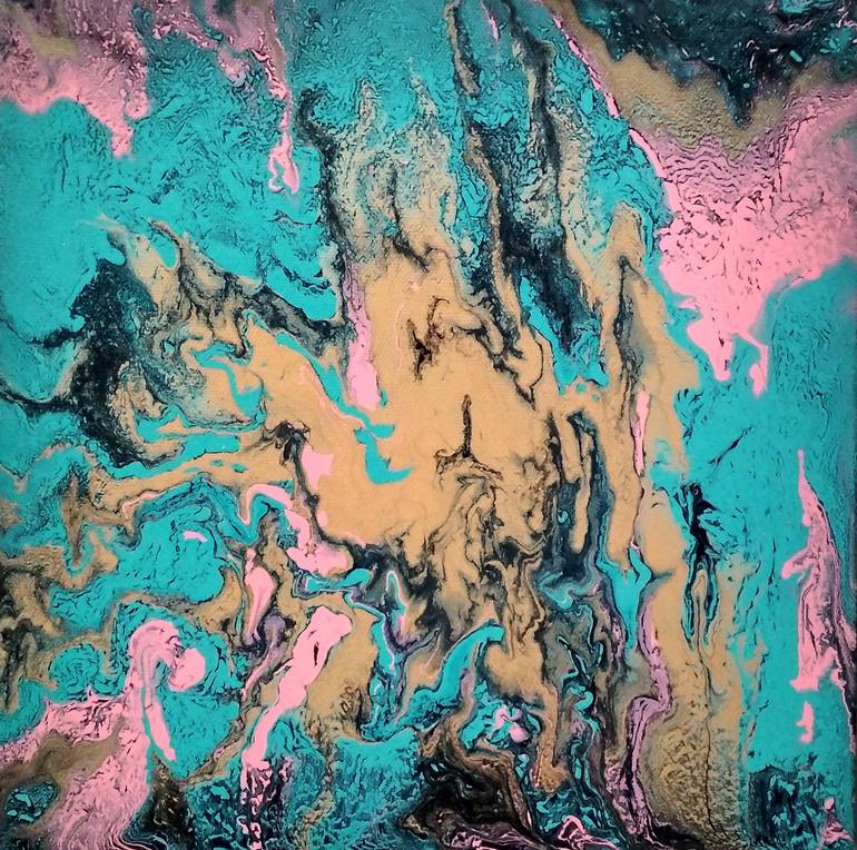 Curiosity Painting by Jasmeen Kaur | Saatchi Art