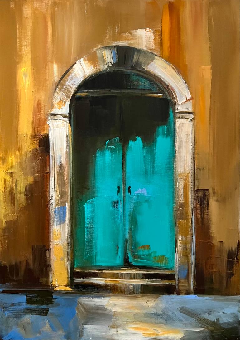 Secret Door Painting by Tamara Andjus | Saatchi Art