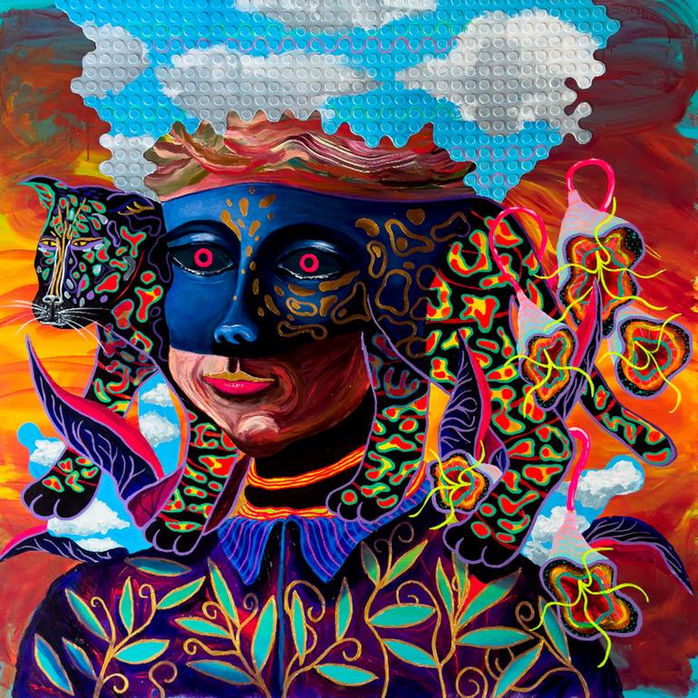 gatekeeper Painting by Giba Bittencourt | Saatchi Art United Kingdom