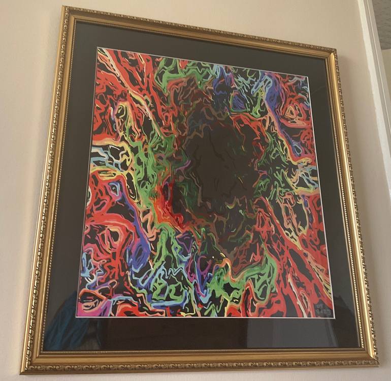 Tangled feelings Painting by Doreen Thomas | Saatchi Art