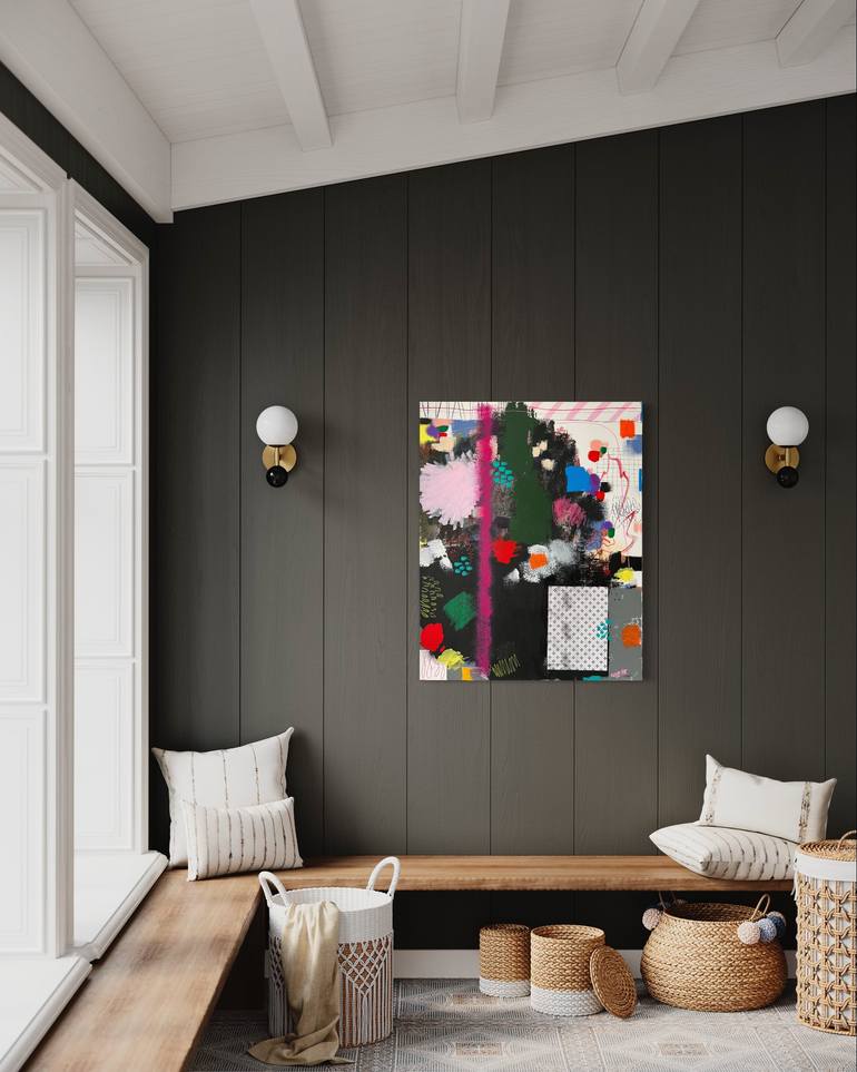 Urban ray Painting by Bohdan Shulhachyk | Saatchi Art