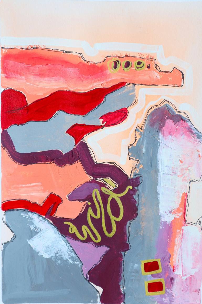 'Wild' Painting by Clarissa Reneé | Saatchi Art