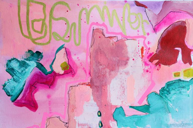 'Survivor' Painting by Clarissa Reneé | Saatchi Art