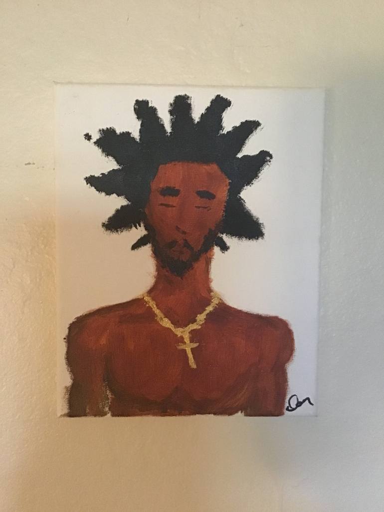 Jesus Piece Painting by Donald Southall | Saatchi Art