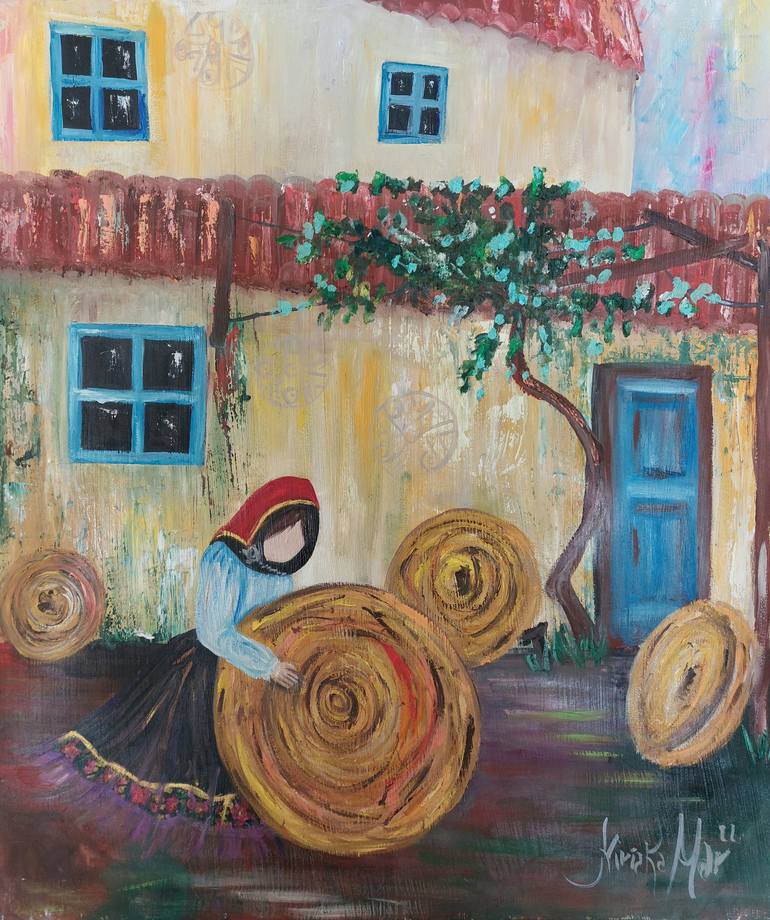 La vite Painting by Kiriaka Mar | Saatchi Art