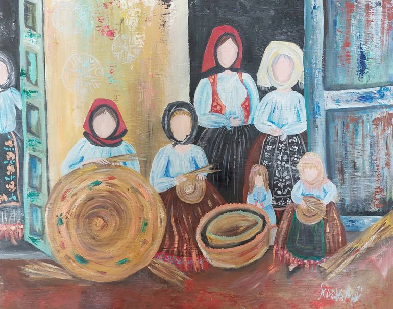 Weaves-intrecci Drawing by Kiriaka Mar | Saatchi Art