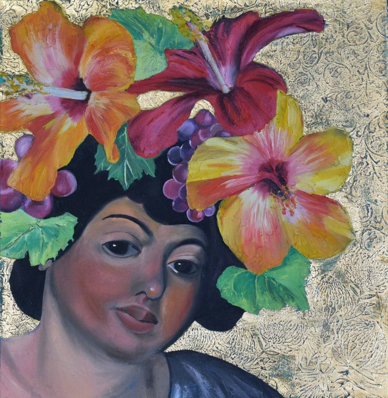 Bacchus Painting by Gerdus Brönn | Saatchi Art