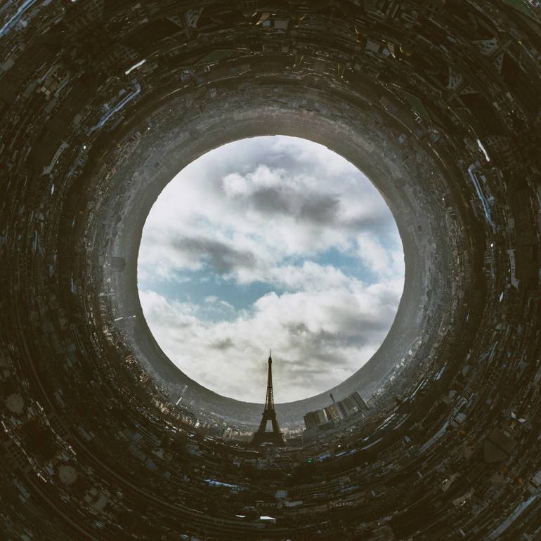 The Parisian vortex Photography by Vince Boisgard | Saatchi Art
