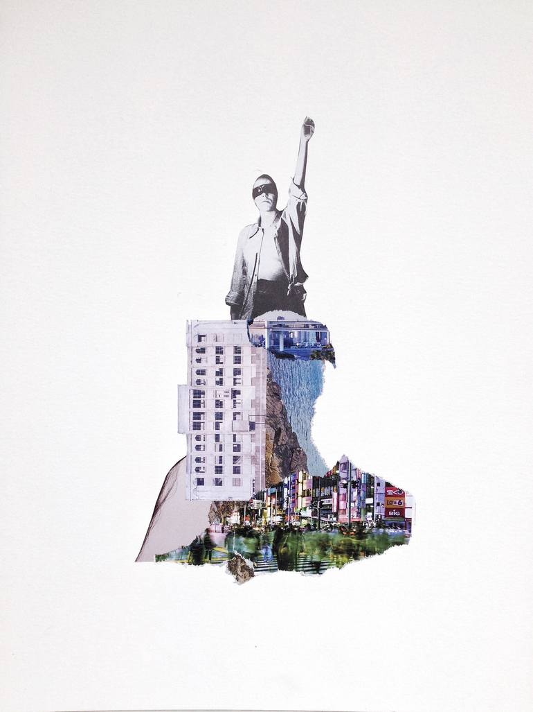 Victorious Collage by Helena Zanting | Saatchi Art