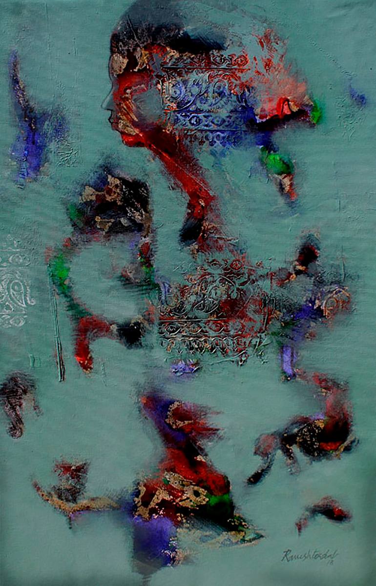 Expressive series Dreams No 1 Painting by Ramesh Terdal | Saatchi Art