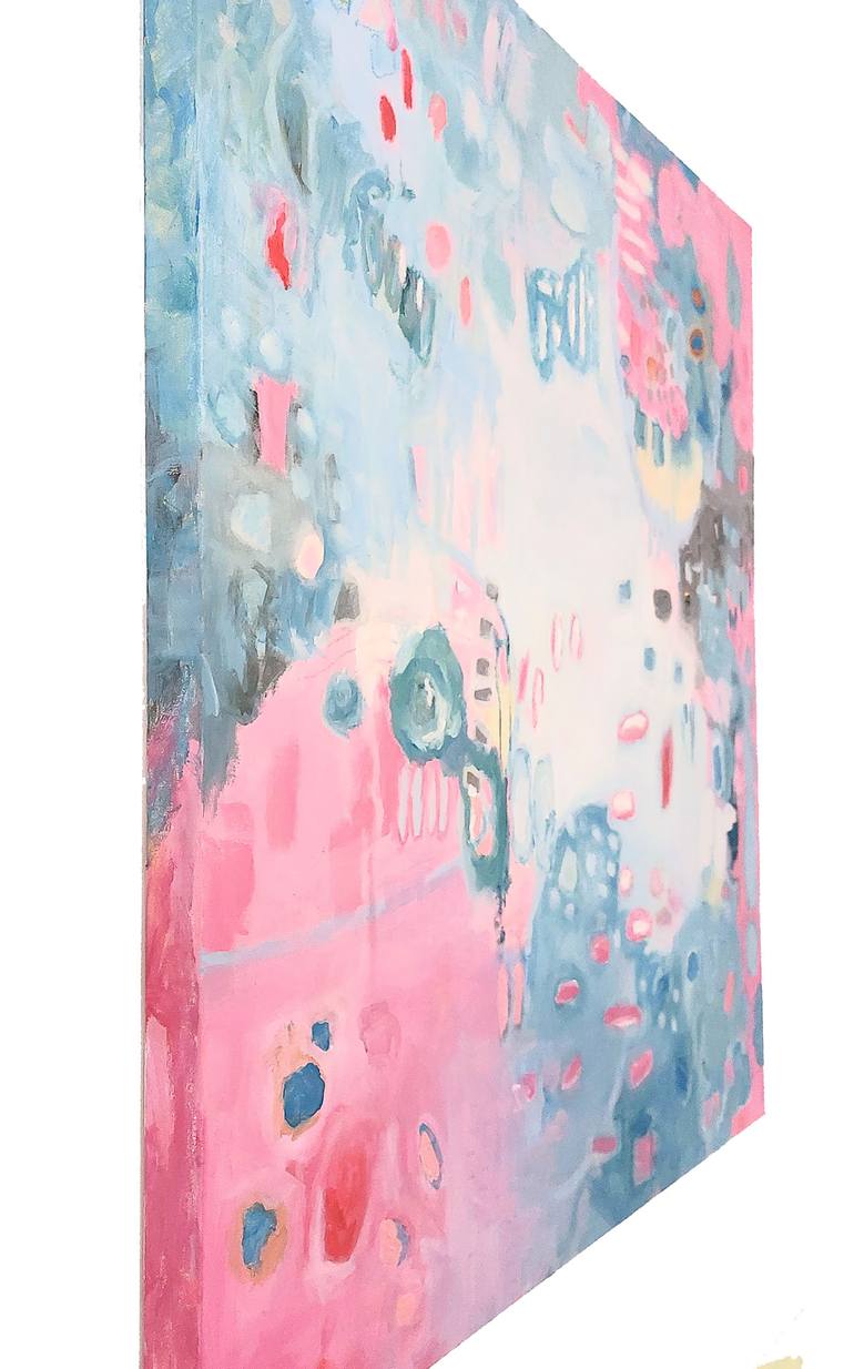 Ruminating Seeing Knowing Painting by Trace Carpenter | Saatchi Art