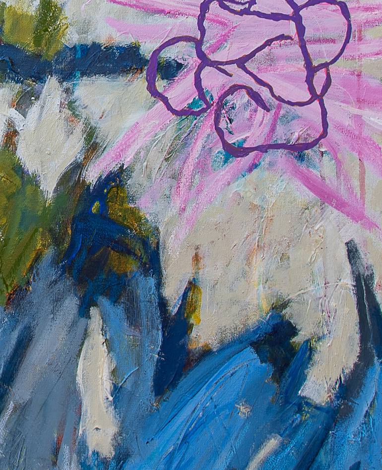 Petals Everywhere Painting by tara verkuil | Saatchi Art