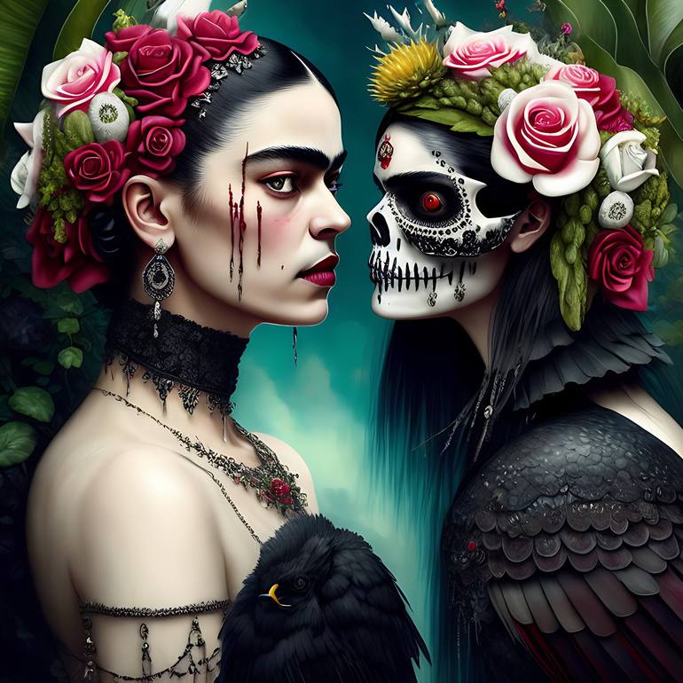 My Frida Digital by Nancy Smith | Saatchi Art