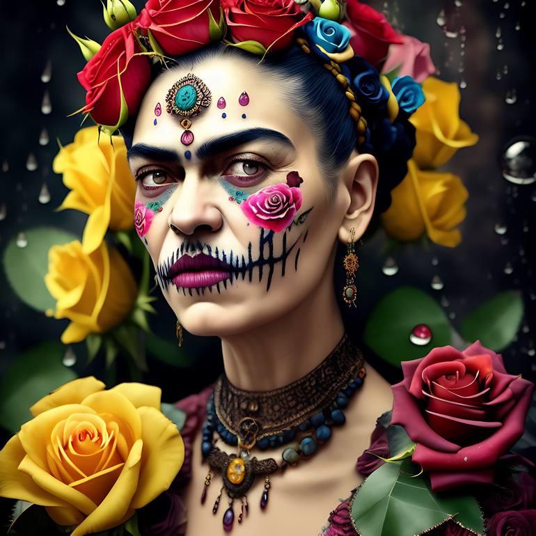 My Frida Digital by Nancy Smith | Saatchi Art