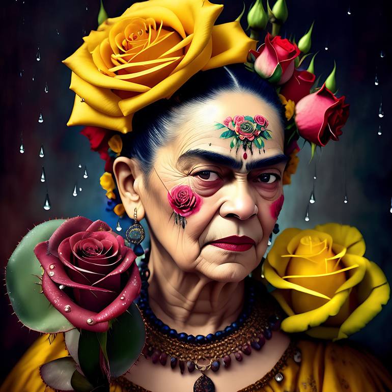 My Frida Digital by Nancy Smith | Saatchi Art