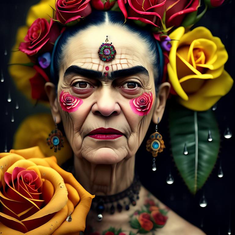 My Frida Digital by Nancy Smith | Saatchi Art