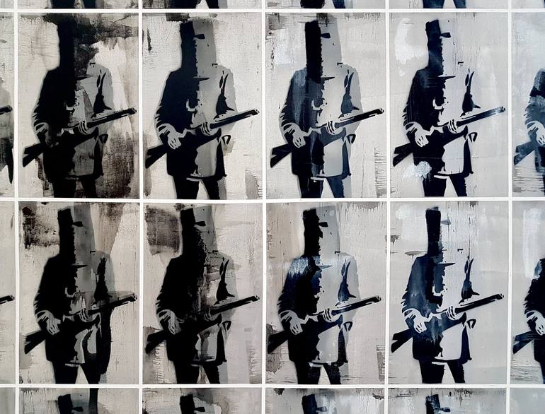 Ned’s Army Painting by Deborah Lang | Saatchi Art