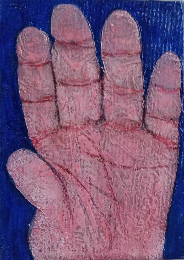 DEAD BIG HAND Painting by Alan Pringle | Saatchi Art