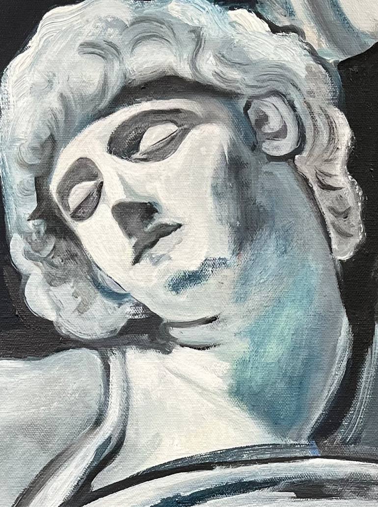 Following Michelangelo Painting by Katia Ansky | Saatchi Art