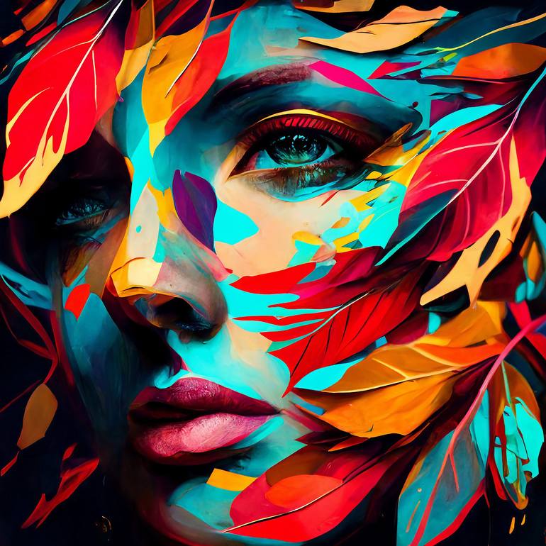 Leafy Shroud: A Portrait of Introspection Digital by PeTrush Masiar ...