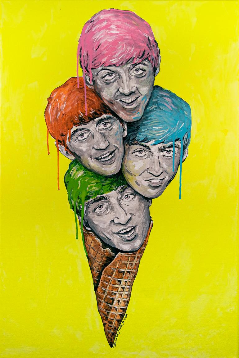 What's Your Favorite Flavor? Painting by Darren Vorel | Saatchi Art