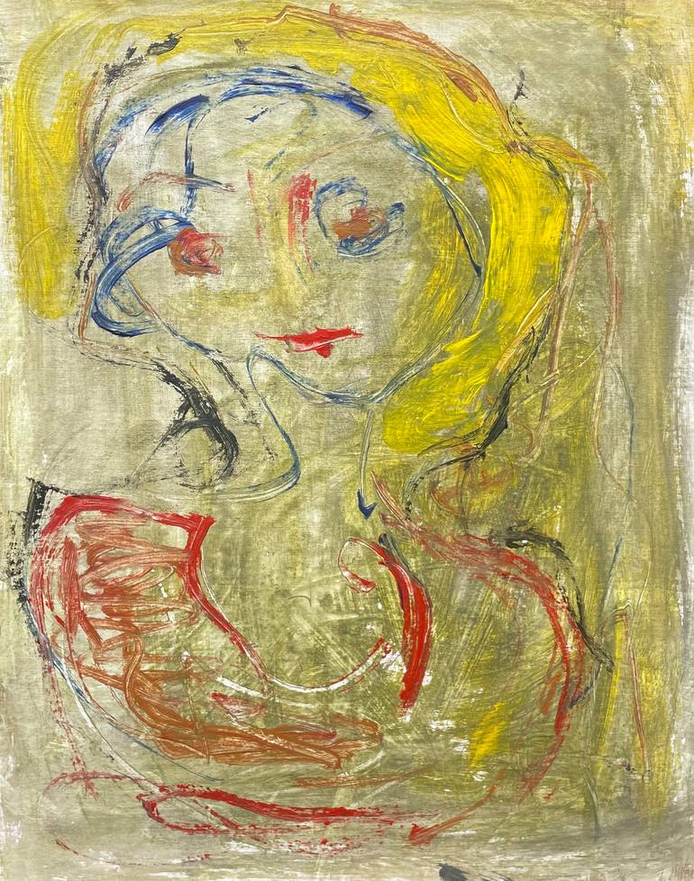 Worry Painting by Diana Farkas | Saatchi Art