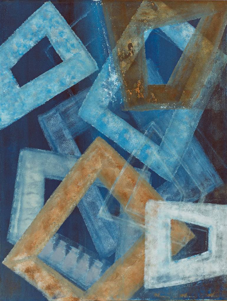 Shifting Dimensions Painting by Sona Saghatelyan | Saatchi Art