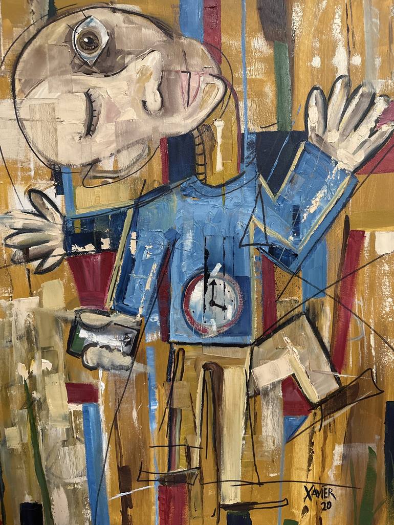 Stir Crazy Drawing by Artist Xavier | Saatchi Art