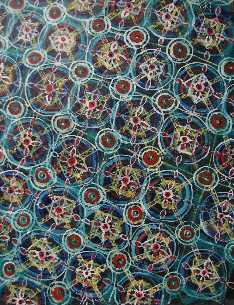 The Majesty of Divinity 63 Painting by Kazimiera Myk-Magdziak | Saatchi Art