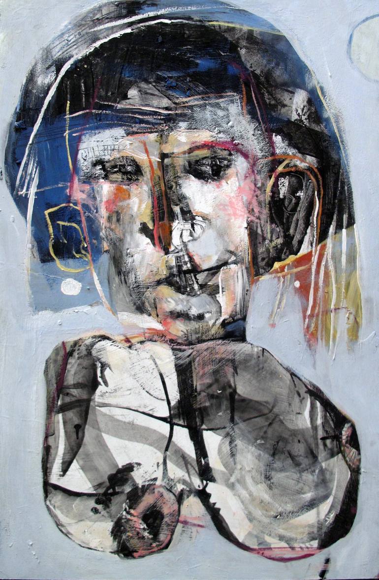 Woman XIII Painting by Eulogia Merle | Saatchi Art