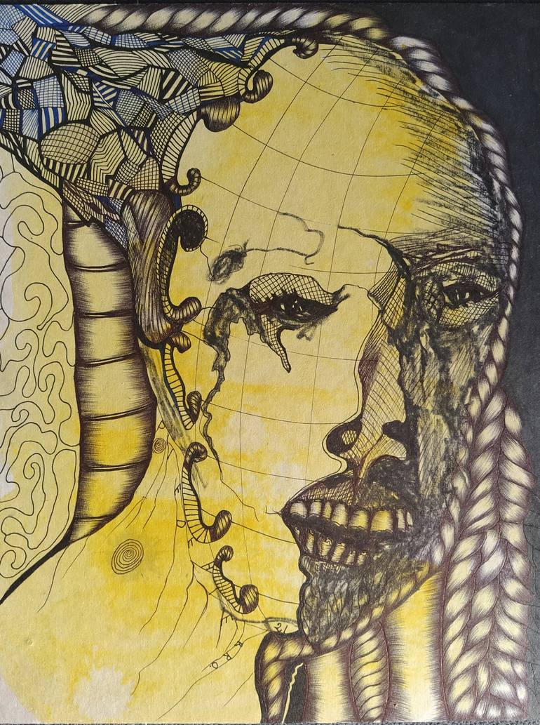 Serie. Lali XII. Drawing by Rafael Piedehierro | Saatchi Art