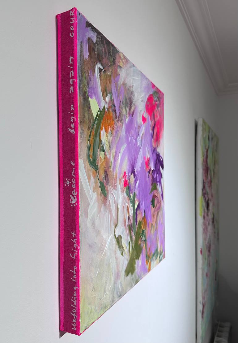 Unfolding into Light Painting by Viktoria Ganhao | Saatchi Art