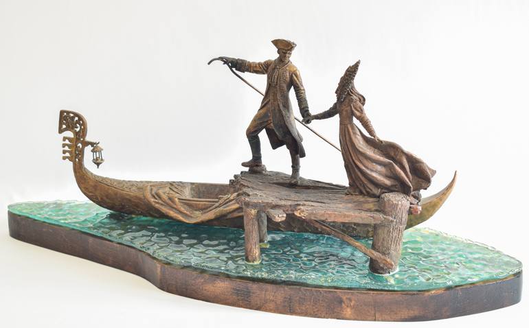 The Venetian Story Sculpture by Anatoly Popov | Saatchi Art