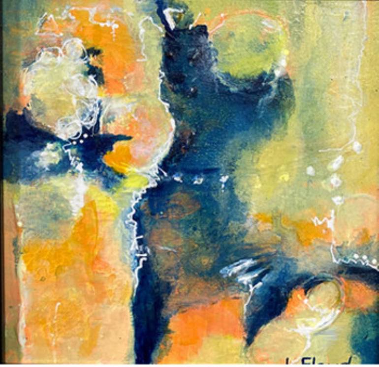 Moon Dance Painting by Lili Floyd | Saatchi Art