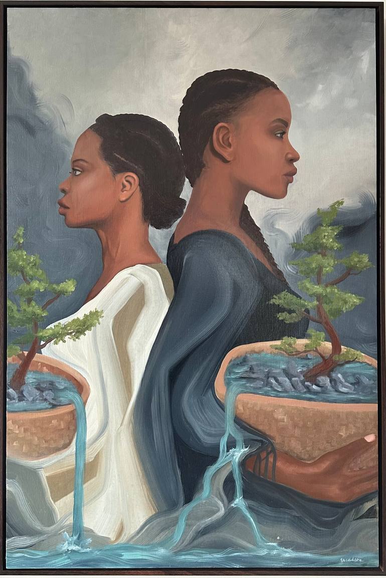 Natural Flow Painting by Sherwin Cadore | Saatchi Art