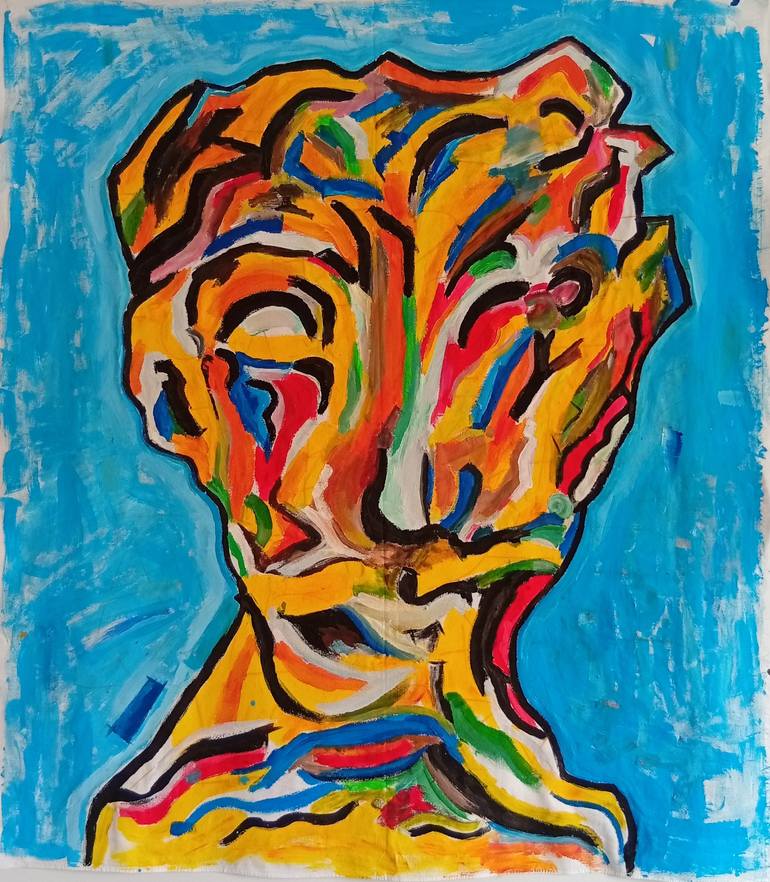 echo of instinct Painting by Sandro Lopes | Saatchi Art