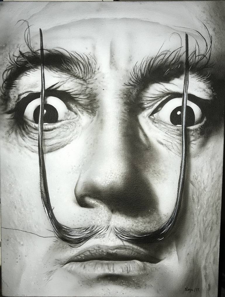 Dalí I Painting by Fernando Vesga | Saatchi Art