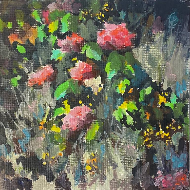 Massif coloré Painting by Geraldine Morales | Saatchi Art