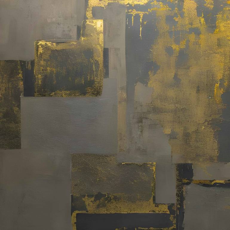 Golden Shadow Printmaking by Daniel Camba | Saatchi Art