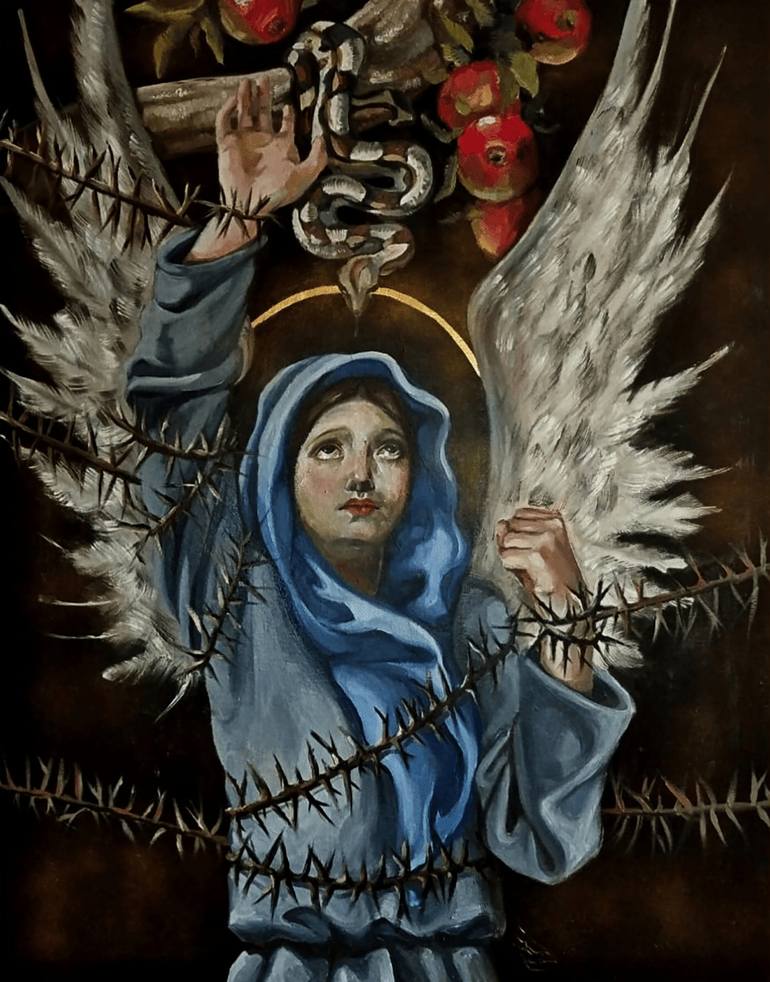 Sin Painting by Vanessa Solace | Saatchi Art