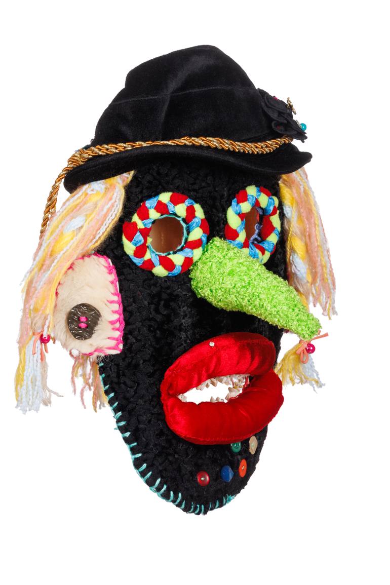 Mystical Masks #8 Installation by Diana Cazacu | Saatchi Art