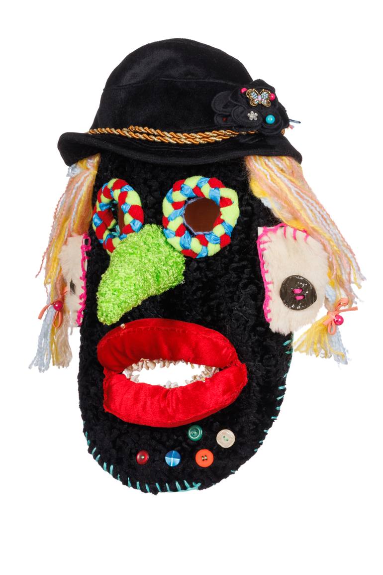 Mystical Masks #8 Installation by Diana Cazacu | Saatchi Art