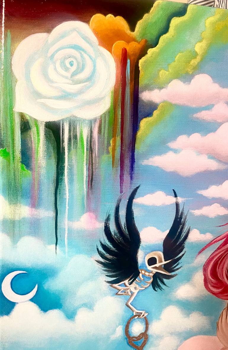 The Key To Life Painting by Amber Bair | Saatchi Art