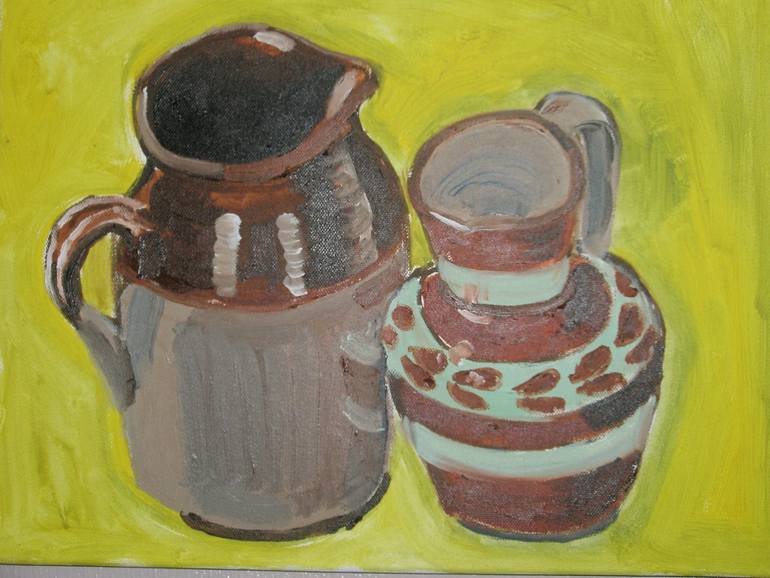 jugs2 Painting by david lines | Saatchi Art
