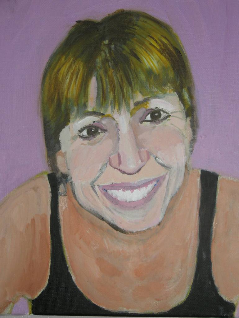 aunt Painting by david lines | Saatchi Art