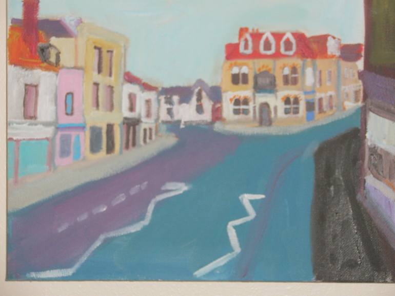 the high street whitstable Painting by david lines | Saatchi Art