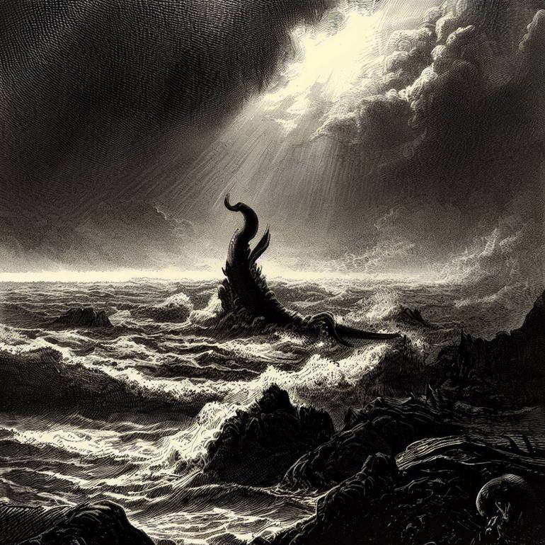 Fear of the Sea VIII Digital by Gravure Allure | Saatchi Art