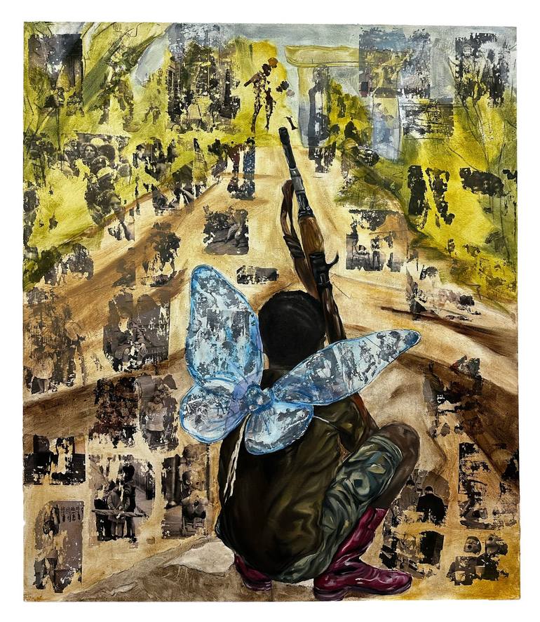 Little Compatriot Painting by Saidat Animasaun | Saatchi Art